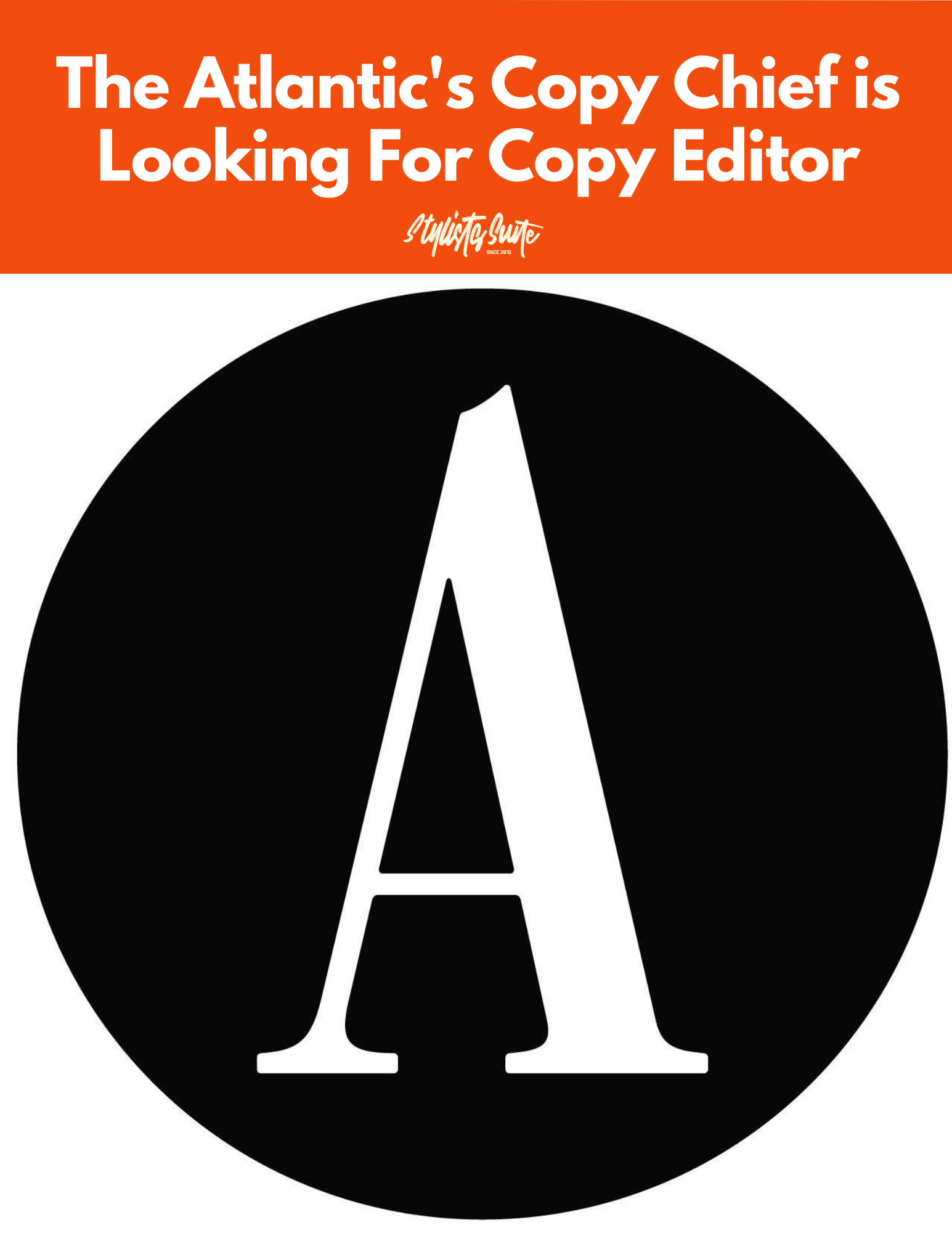 The Atlantic's Copy Chief is Seeking Copy Editor. Apply Now ...